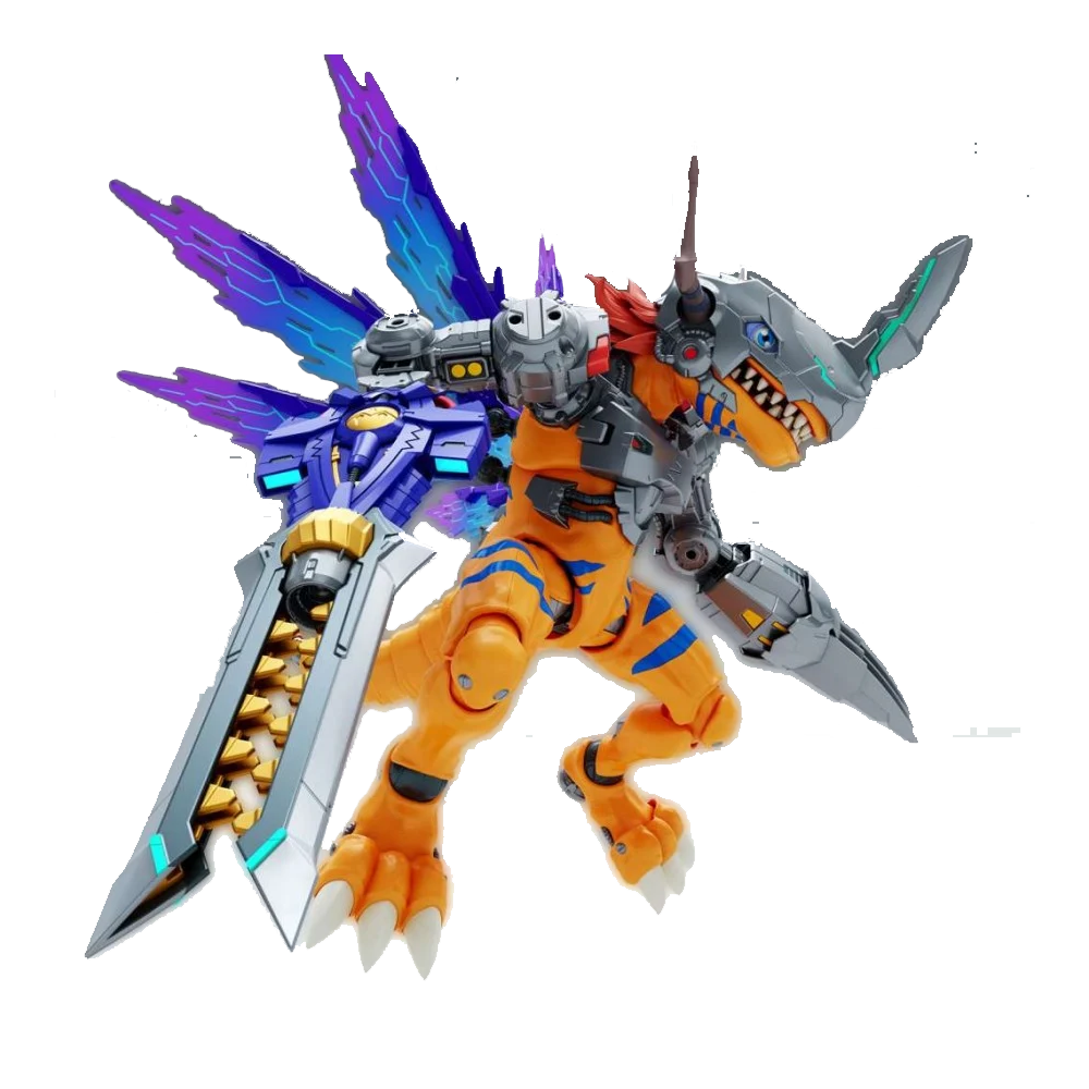 Bandai Figure Rise Digimon Metal Greymon Vaccine Species Amplified ...