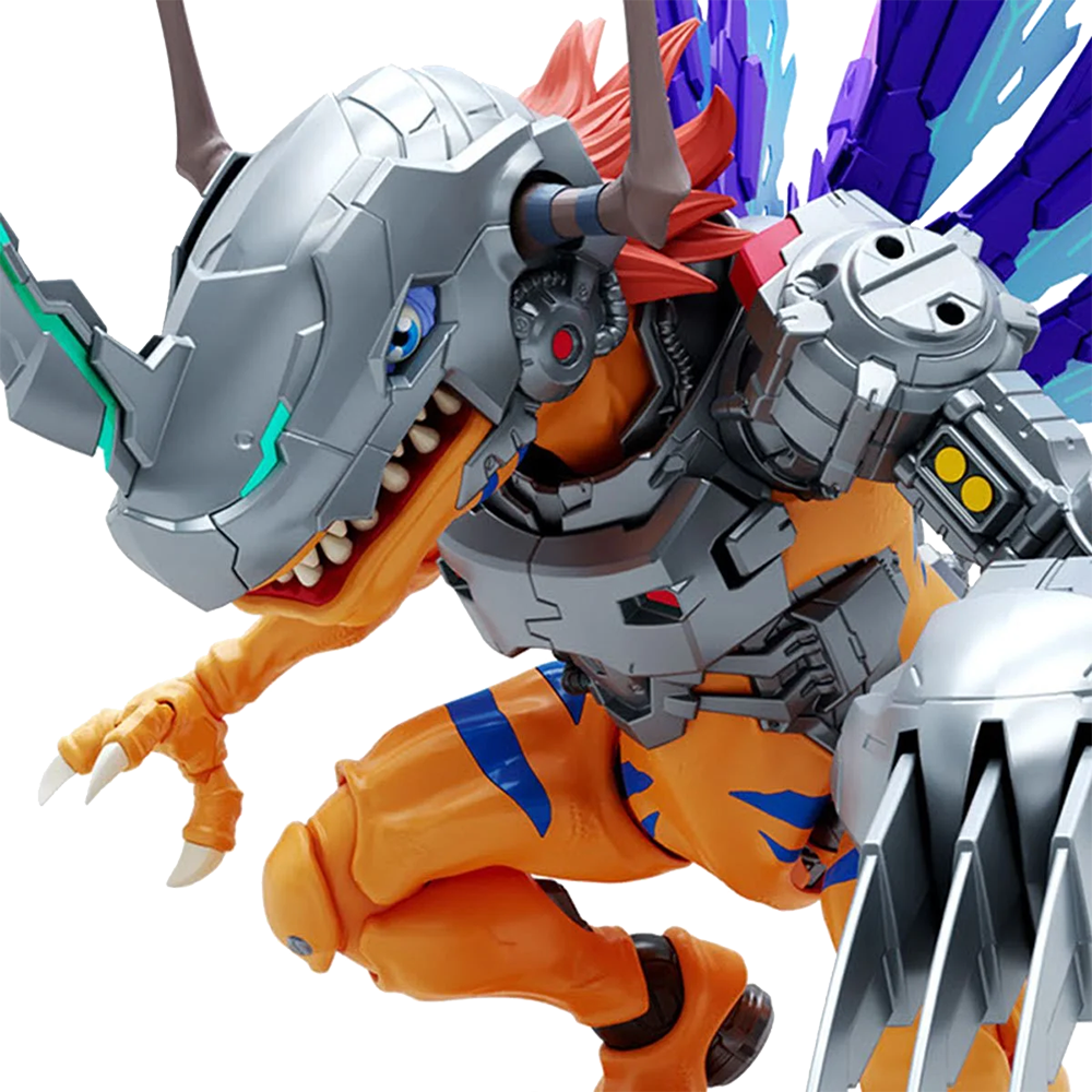 Bandai Figure Rise Digimon Metal Greymon Vaccine Species Amplified ...